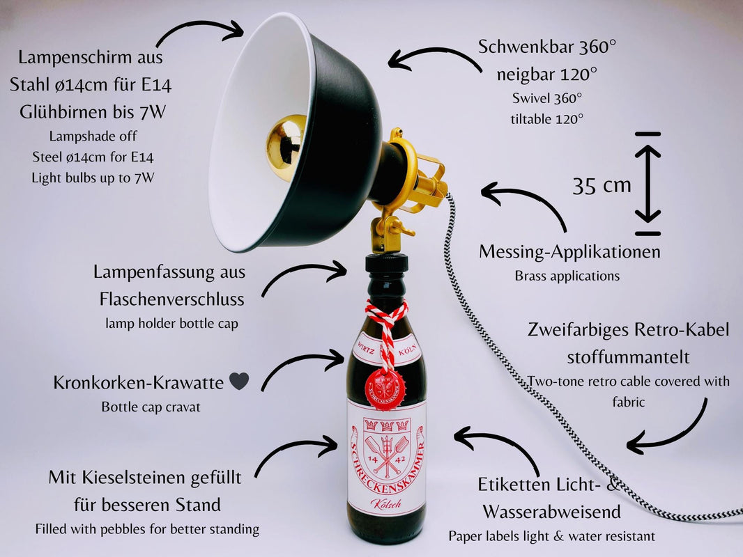 BIER E/LED-Lampen - BIERZEUG